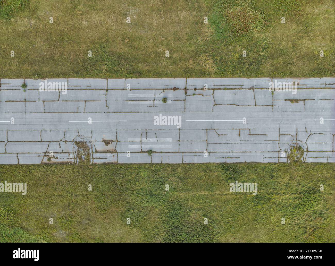 Nature Overtaking Zeljava Airfield Stock Photo - Alamy