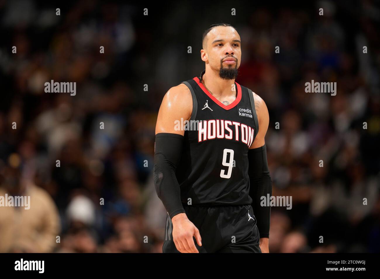 Houston Rockets forward Dillon Brooks (9) in the second half of an NBA ...