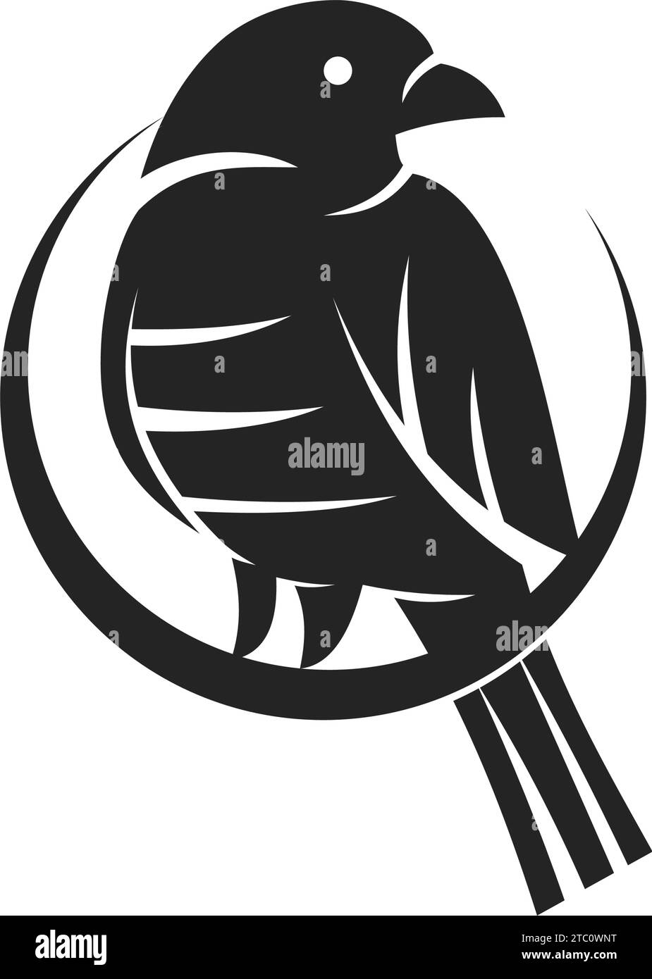 Canary Bird Logo template Isolated. Brand Identity. Icon Abstract Vector graphic Stock Vector ...