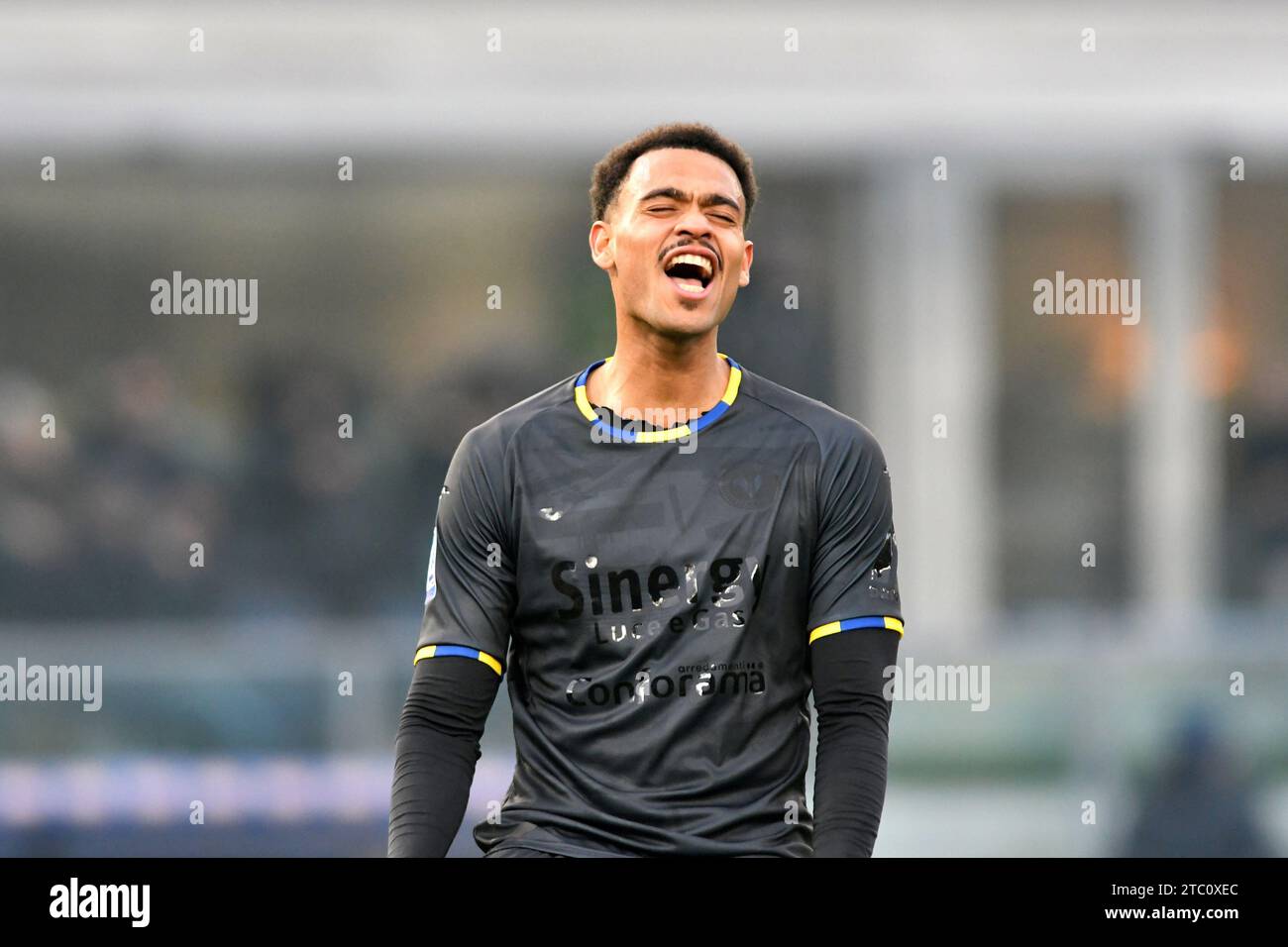Verona, Italy. 09th Dec, 2023. cyril ngonge (verona) during Hellas ...