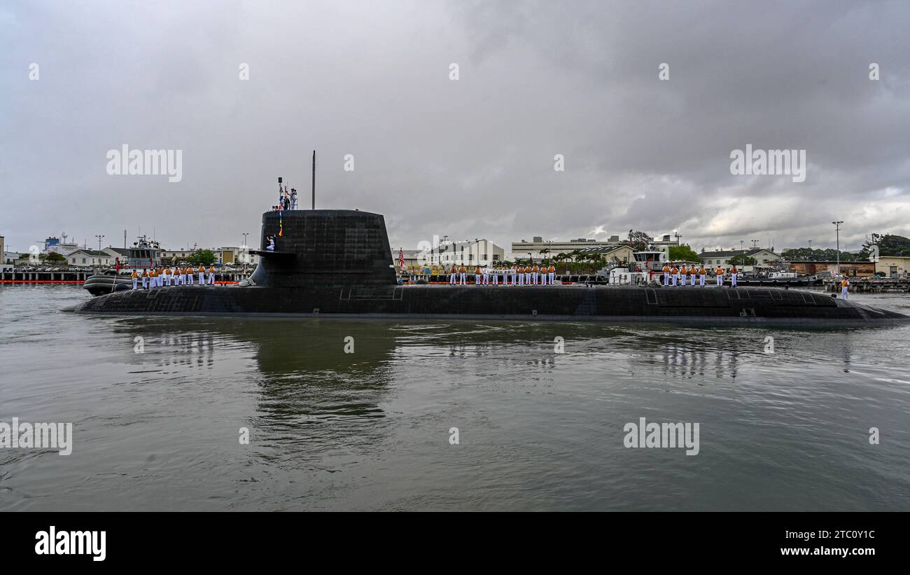 JOINT BASE PEARL HARBOR-HICKAM (Nov. 28, 2023) -- The Japan Maritime ...