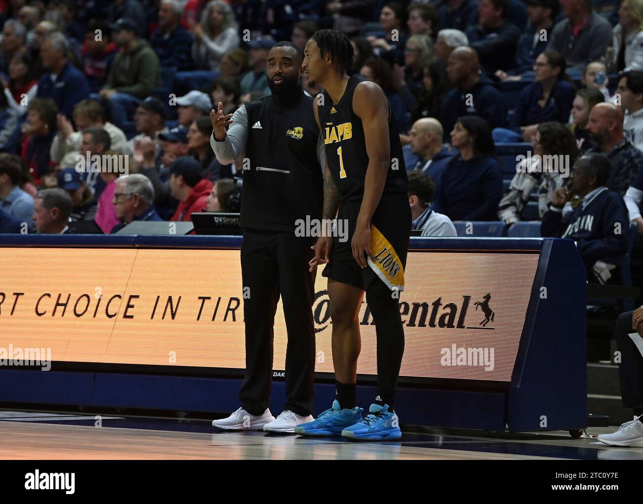 STORRS, CT - DECEMBER 09: Arkansas-Pine Bluff Golden Lions head coach ...