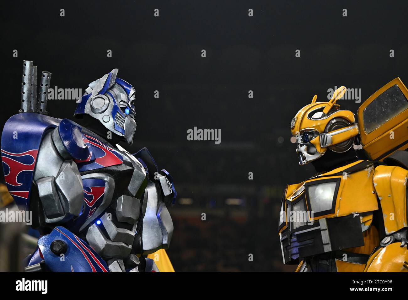 Milan, Italy. 9th Dec 2023. Transformers of FC Inter during the Italian ...