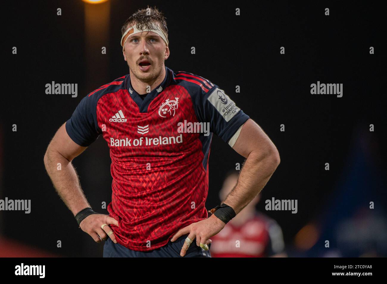 Limerick, Ireland. 09th Dec, 2023. Tom Ahern of Munster during the ...
