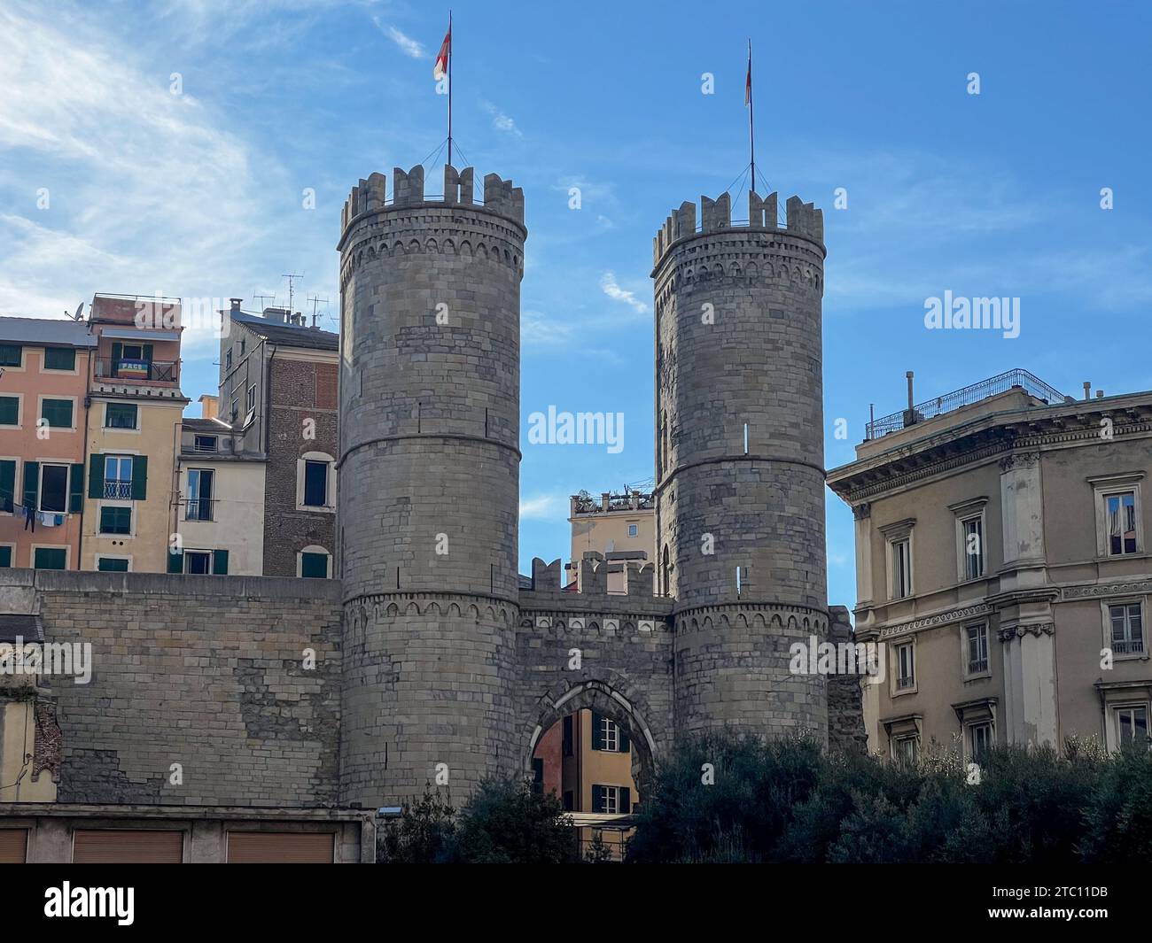 Porta Soprana - Genova Italy / Ancient "Porta Soprana" or "Urbica" of ...