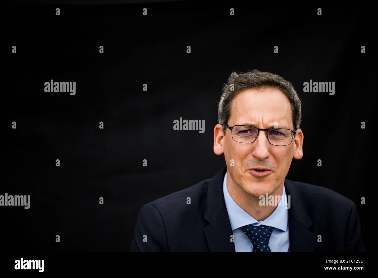 Houston, United States. 09th Dec, 2023. John Cockerill CEO Francois ...