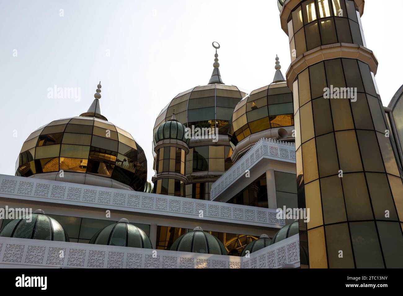Crystal Mosque, Terengganu, Malaysia - A grand structure made of steel ...