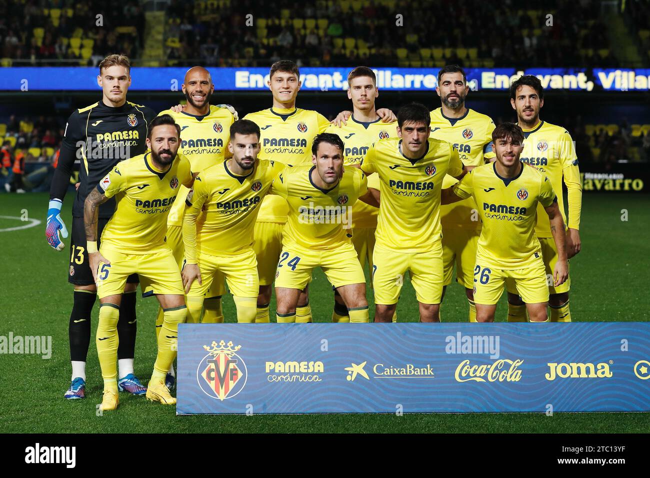 Villarreal line up hi-res stock photography and images - Alamy