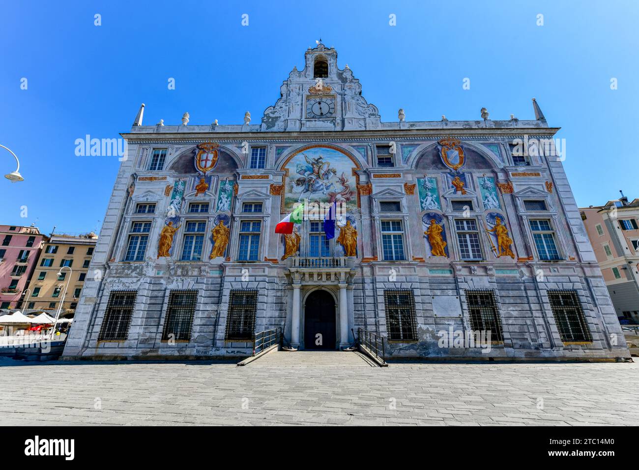 Palazzo San Giorgio, built-in 1260 as the first public building in ...