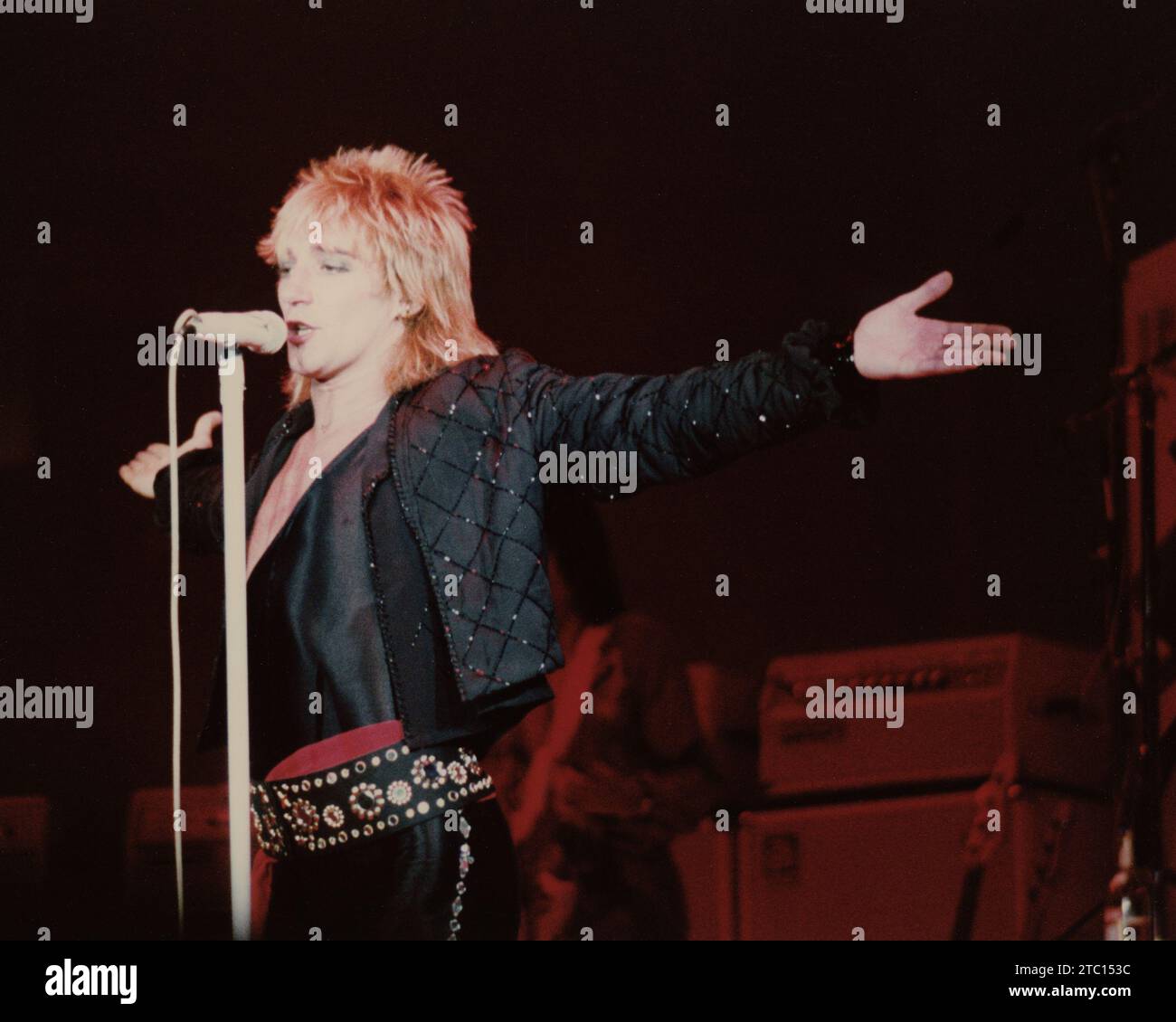 Rod stewart faces concert hi-res stock photography and images - Alamy