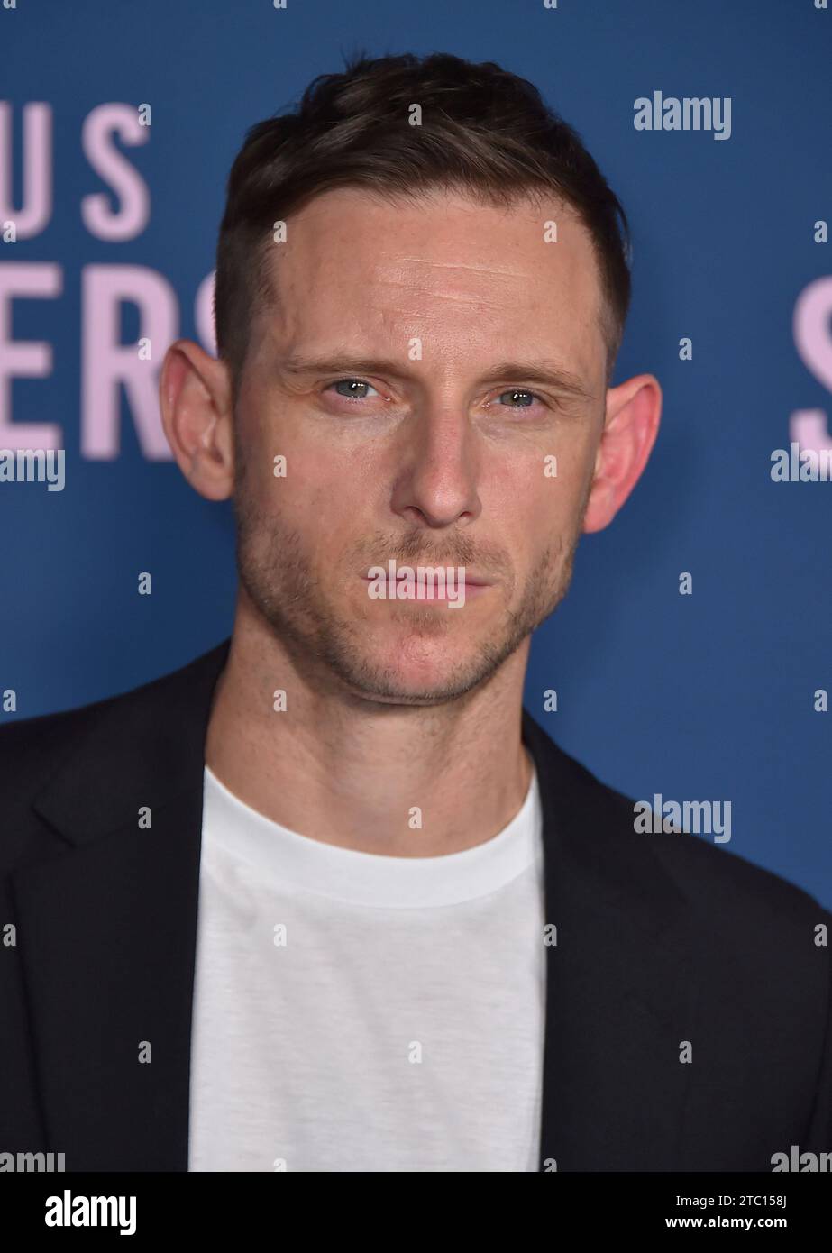 Jamie Bell arrives at a screening of "All of Us Strangers" on Saturday ...