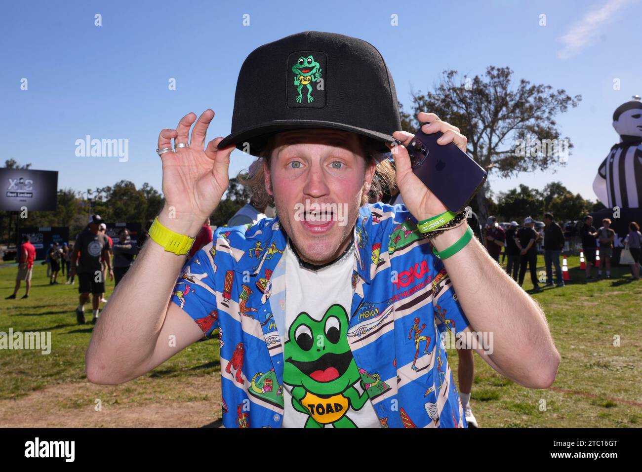 Billy Cvecko aka Toad poses during the Foot Locker Cross Country ...