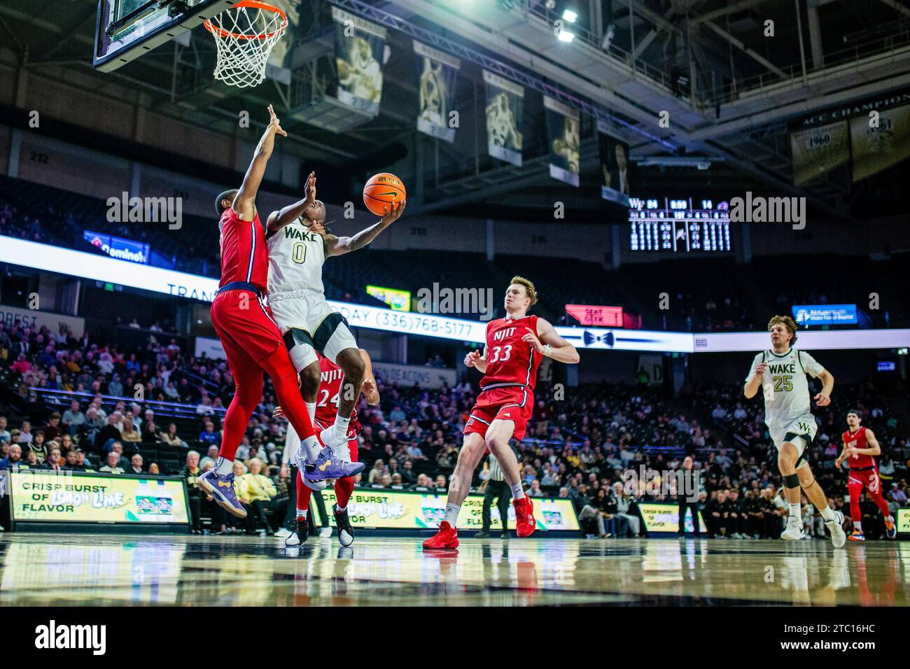 December 9, 2023: N.J.I.T Highlanders guard Sebastian Robinson (0 ...