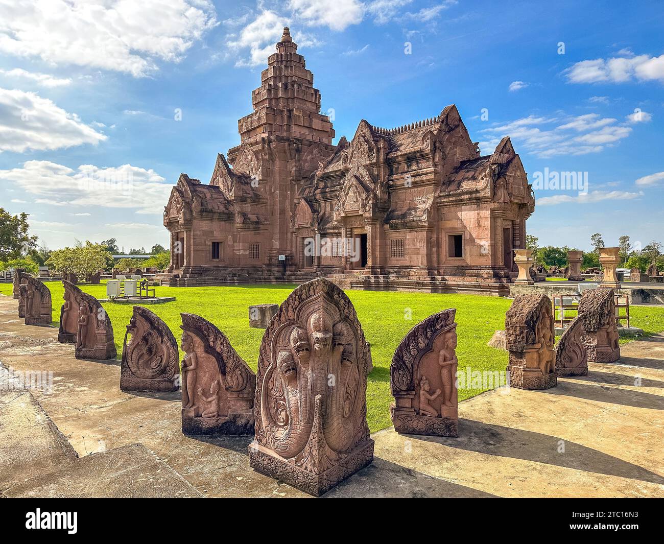 Prasat Muang Tam at Buriram Castle in Thailand Stock Photo - Alamy