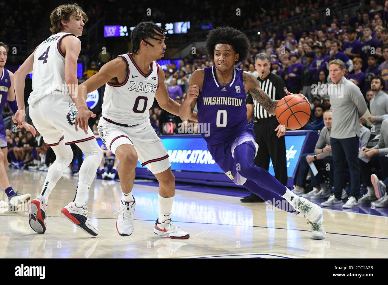 Seattle, WA, USA. 09th Dec, 2023. Washington Huskies guard Koren ...