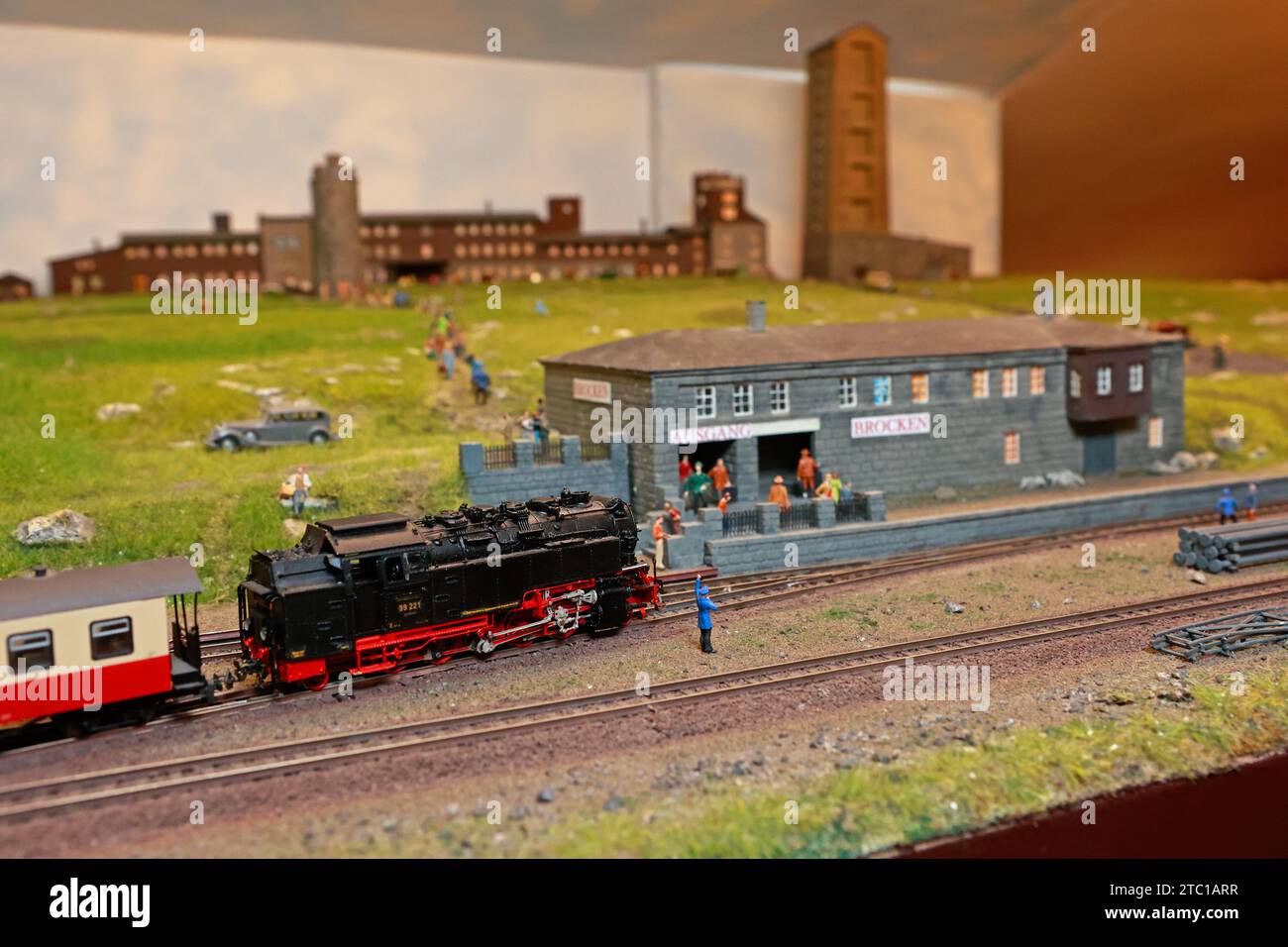 Wernigerode, Germany. 07th Dec, 2023. View of a section of the Harz ...