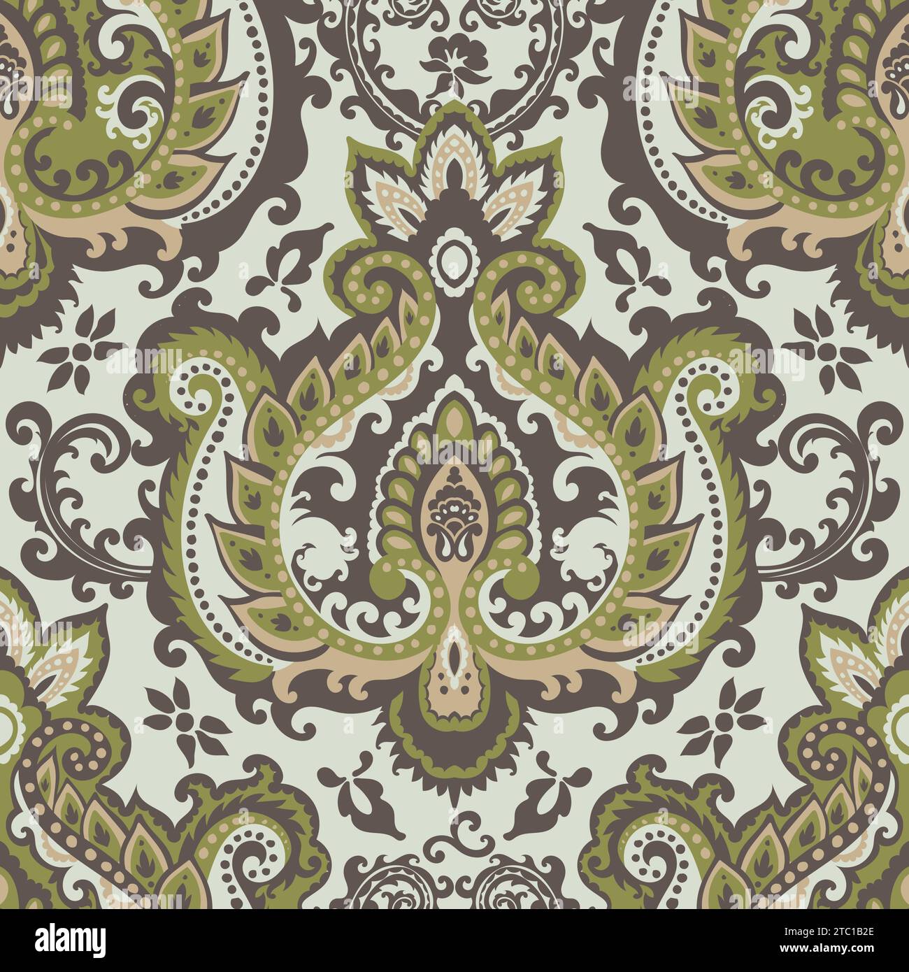 Floristic wallpaper Stock Vector Images - Alamy