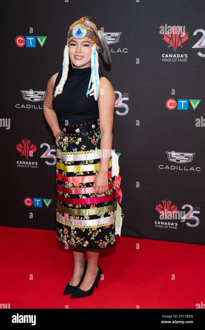 Toronto, Canada. 02nd Dec, 2023. Autumn Peltier attends Canada's Walk ...