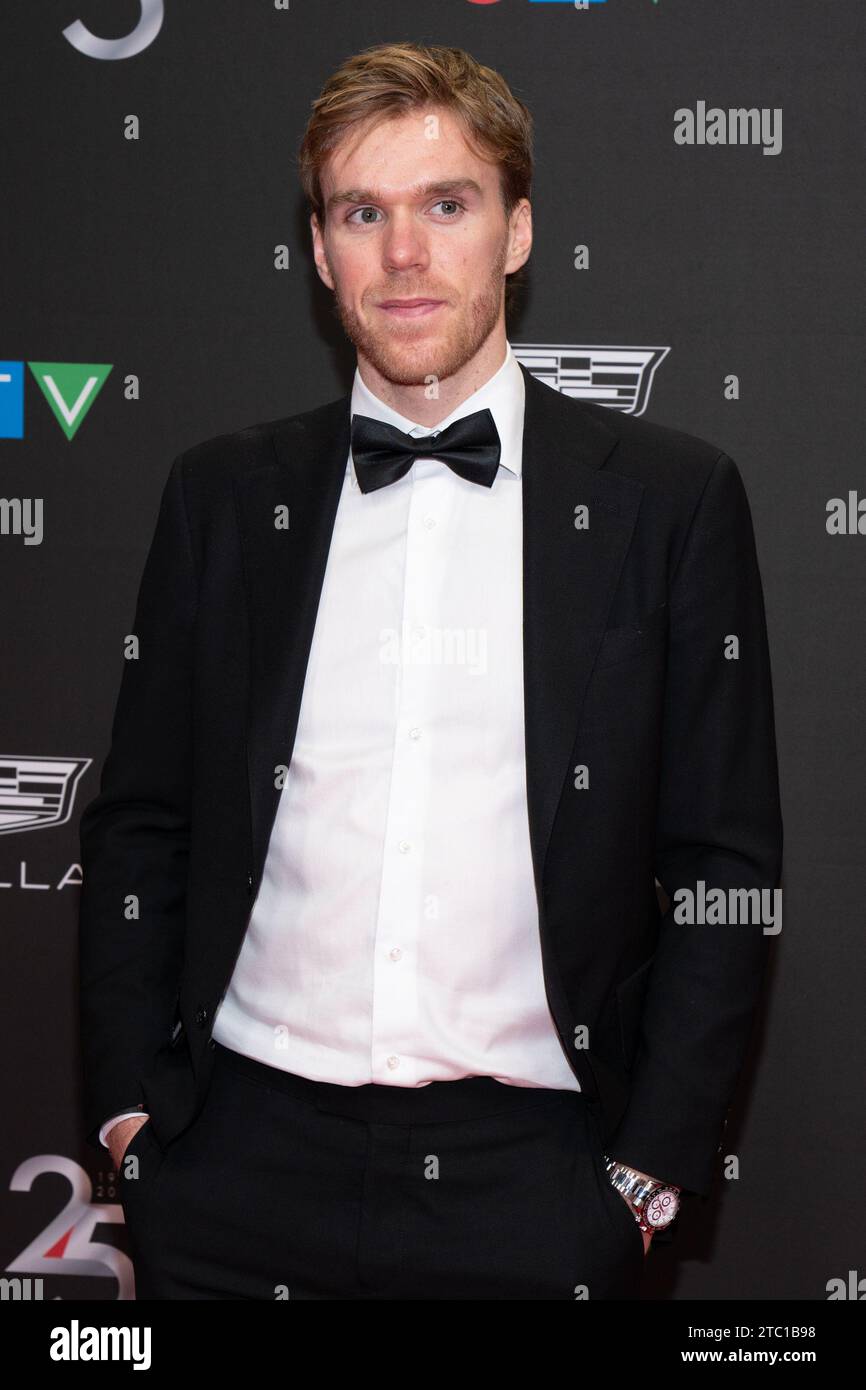 Toronto, Canada. 02nd Dec, 2023. Connor McDavid attends Canada's Walk ...