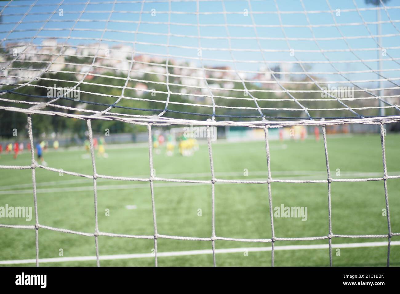 Football stadium green field hi-res stock photography and images - Alamy