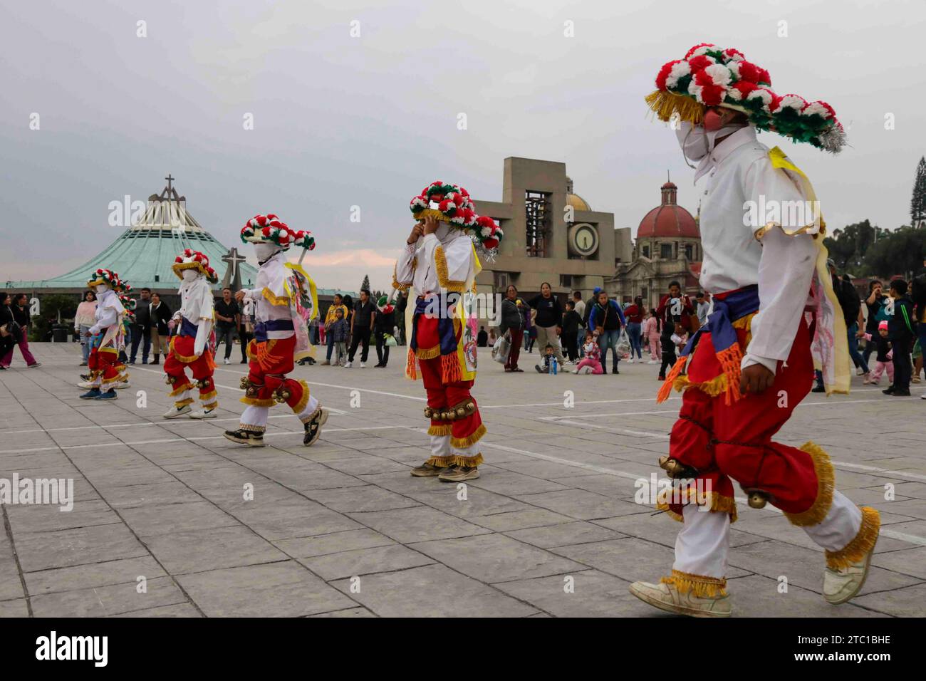 Mexico City, Mexico City, Mexico. 9th Dec, 2023. Dancers from the state ...