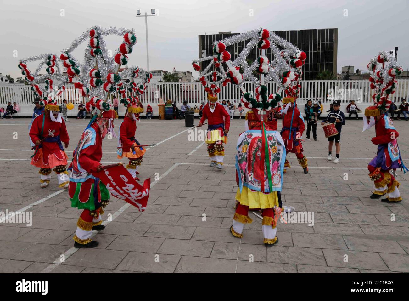 Mexico City, Mexico City, Mexico. 9th Dec, 2023. Dancers from the state ...