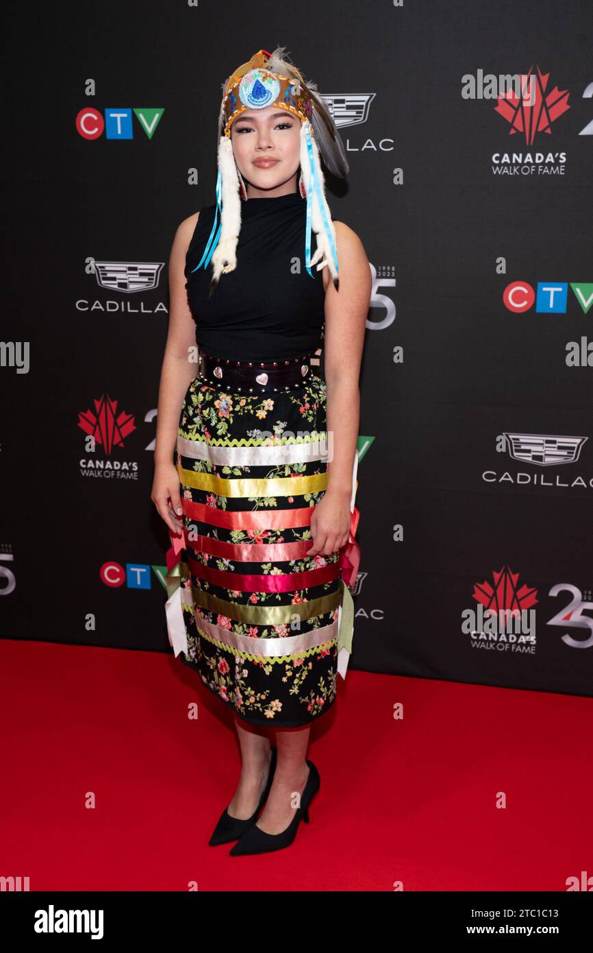 Toronto, Canada. 02nd Dec, 2023. Autumn Peltier attends Canada's Walk ...