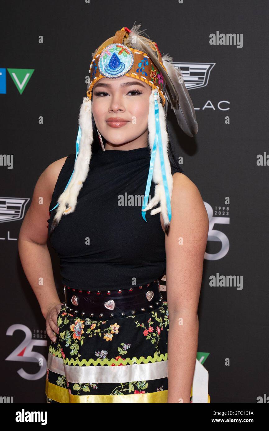 Toronto, Canada. 02nd Dec, 2023. Autumn Peltier attends Canada's Walk ...