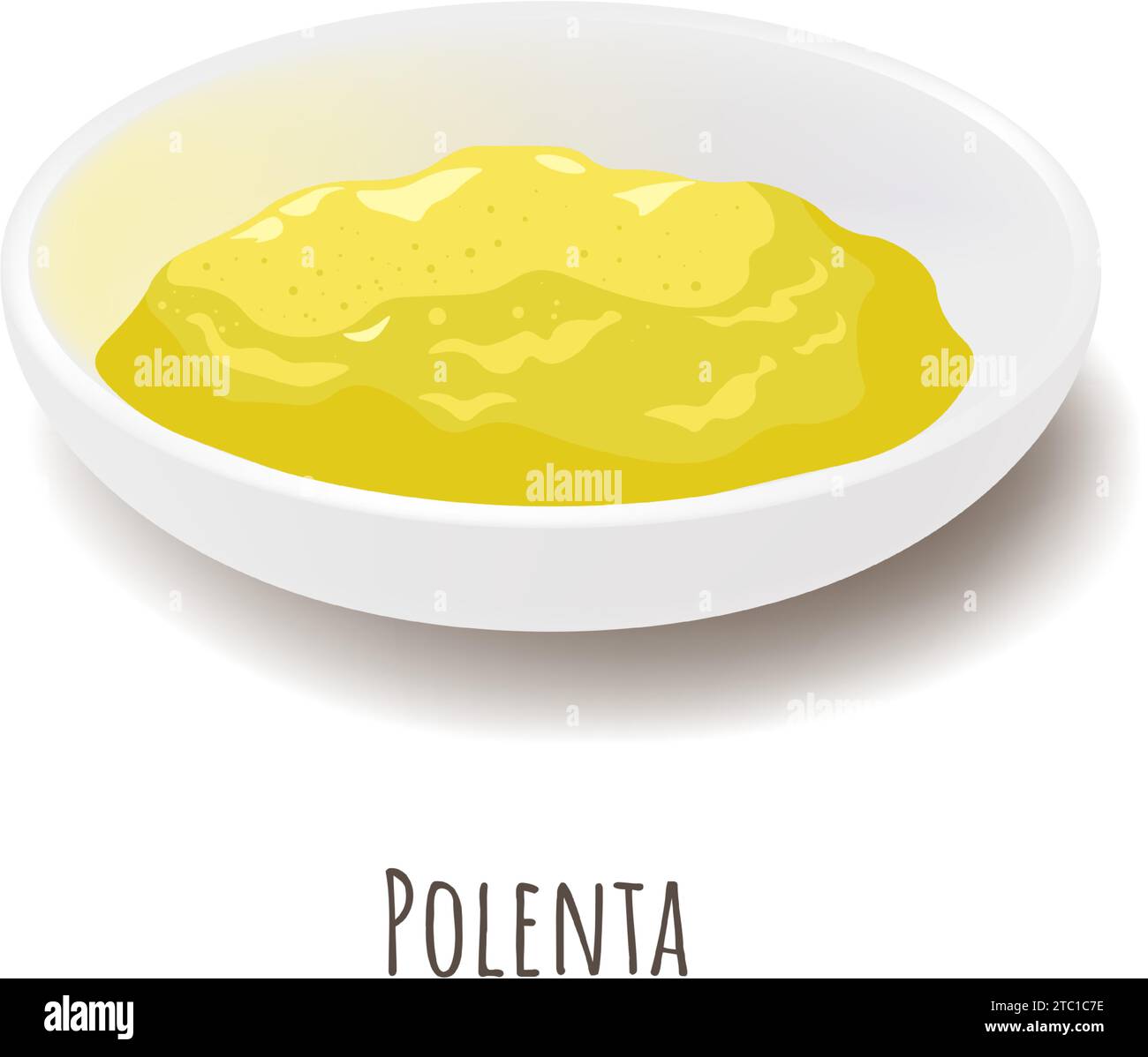 Maize dish Stock Vector Images - Alamy