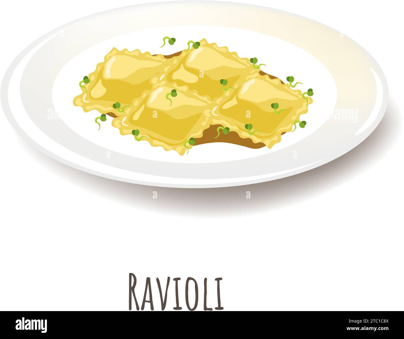 Herb dumpling Stock Vector Images - Alamy