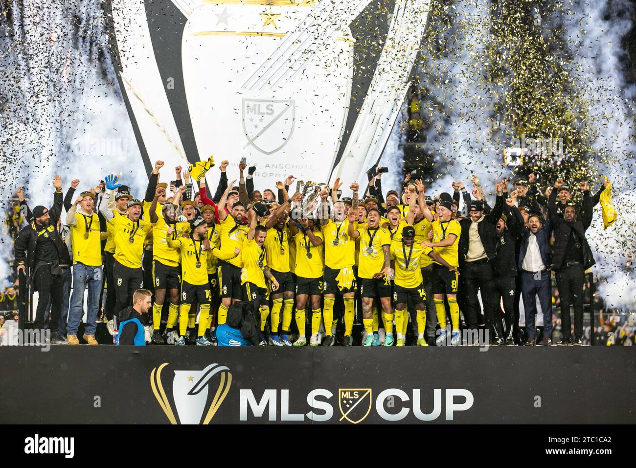 Columbus, Ohio, USA. 9th December, 2023. Columbus Crew wins their third MLS Cup, defeating ...