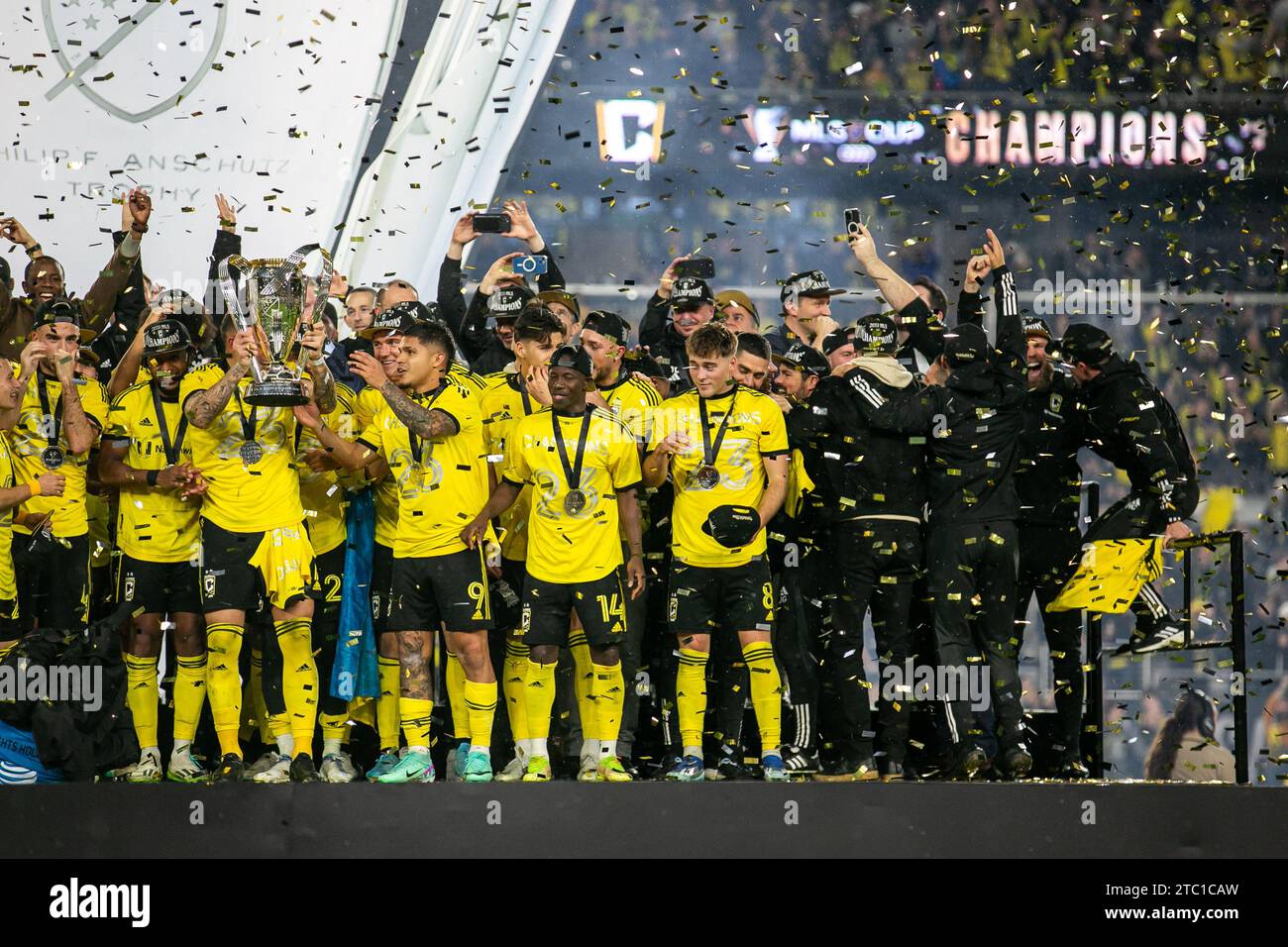 Columbus, Ohio, USA. 9th December, 2023. Columbus Crew wins their third MLS Cup, defeating ...