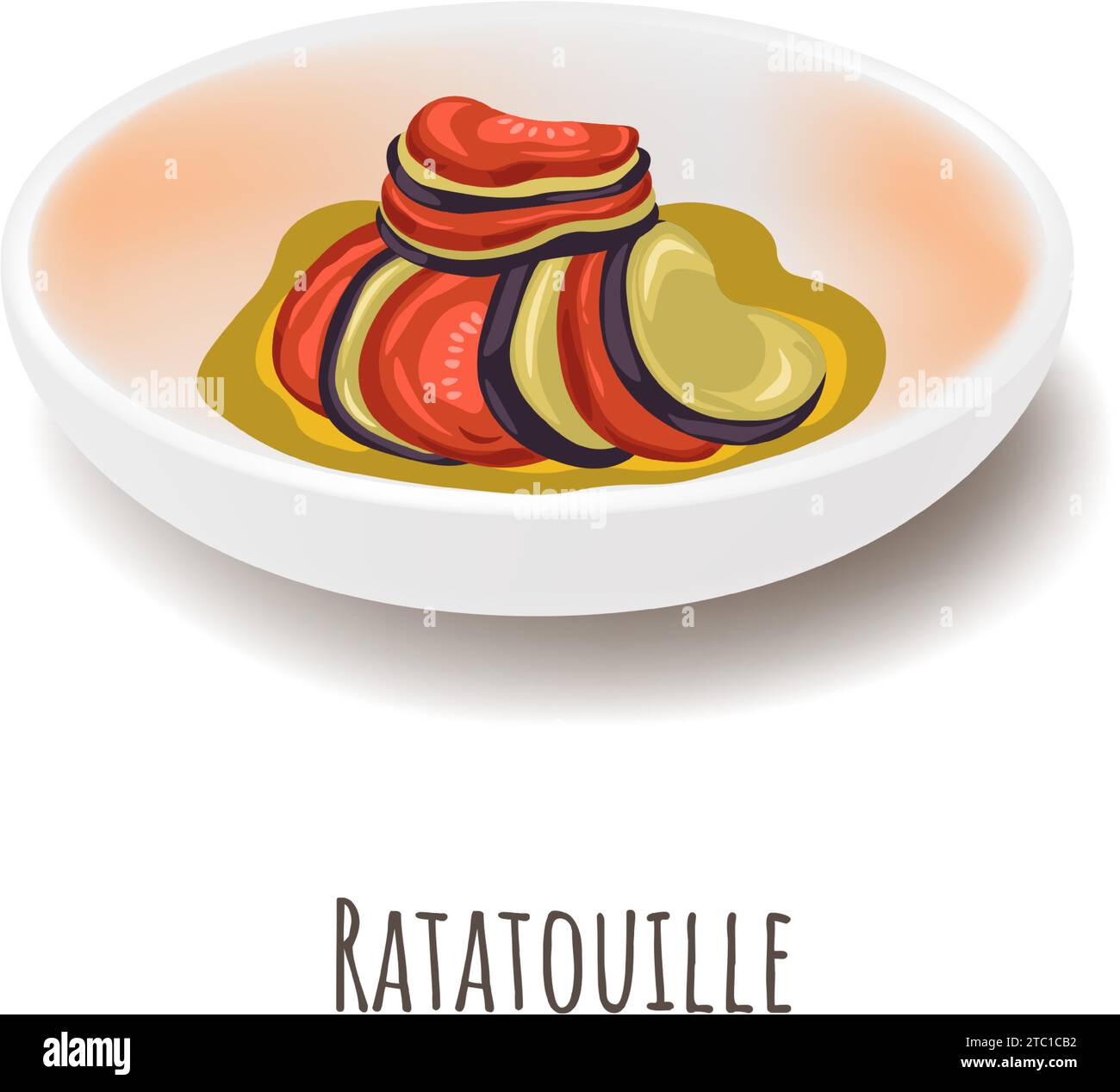 Ratatouille Stock Vector Images - Alamy