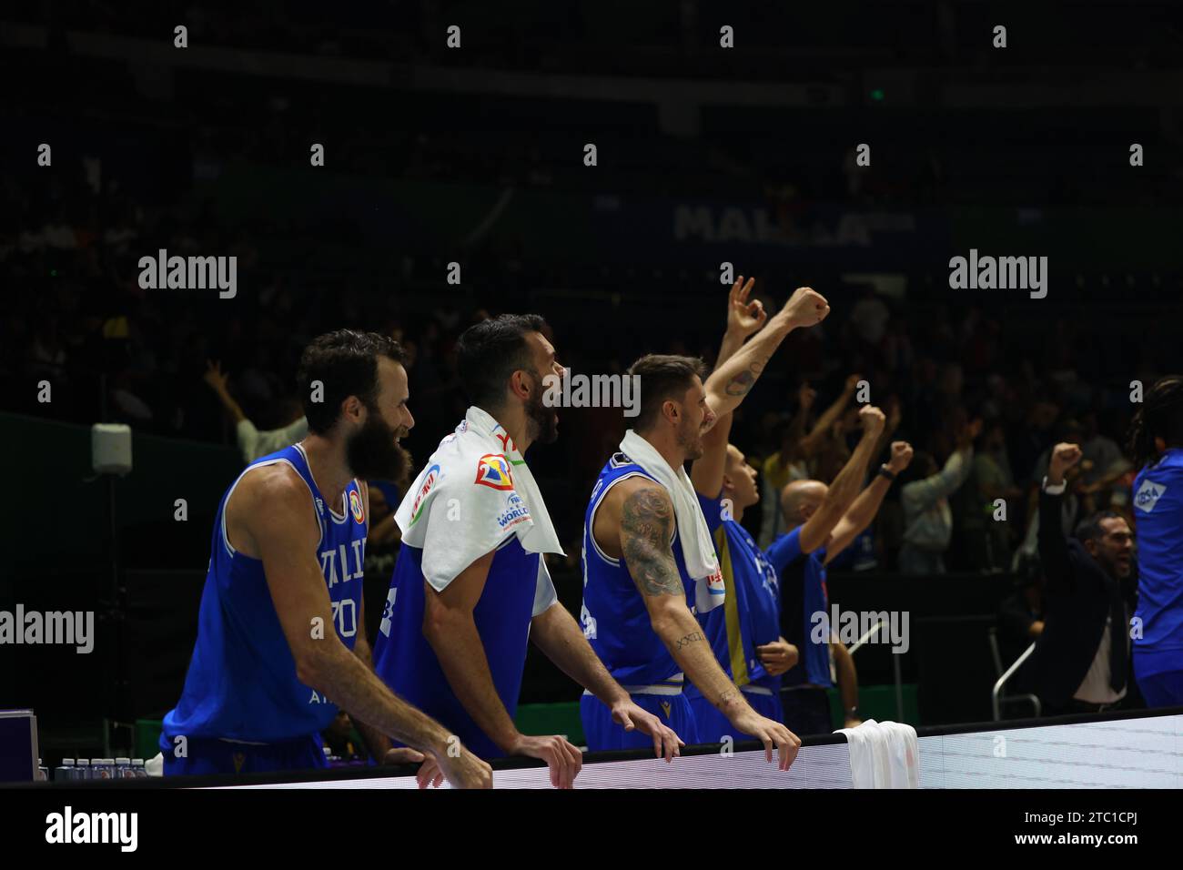 2023 FIBA World Cup Italy VS Serbia in Manila Stock Photo - Alamy