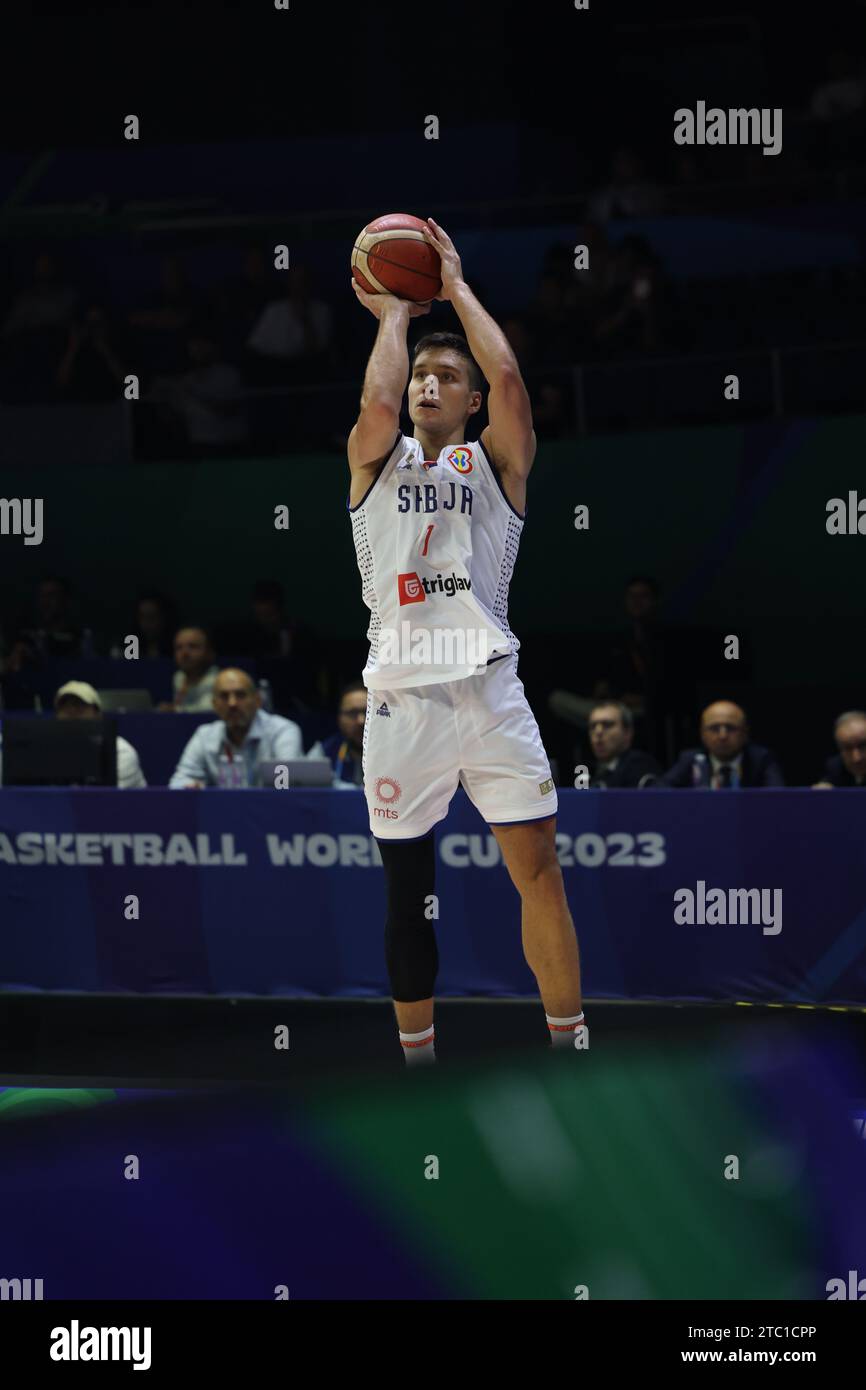 2023 FIBA World Cup Italy VS Serbia in Manila Stock Photo - Alamy