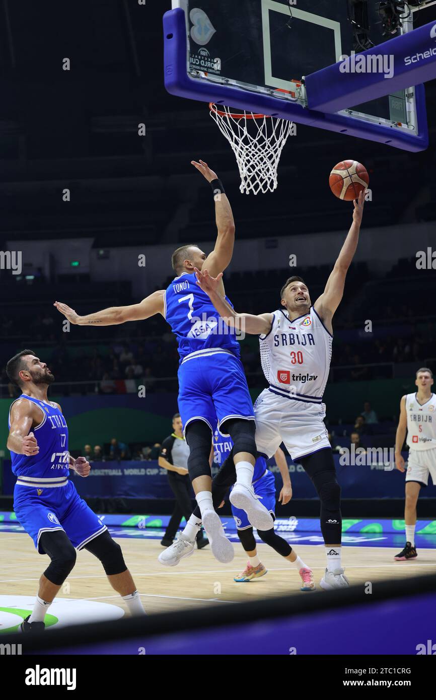 2023 FIBA World Cup Italy VS Serbia in Manila Stock Photo - Alamy