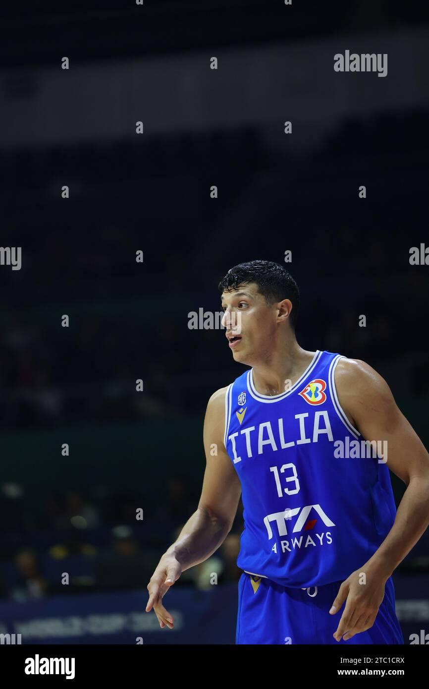 2023 FIBA World Cup Italy VS Serbia in Manila Stock Photo - Alamy
