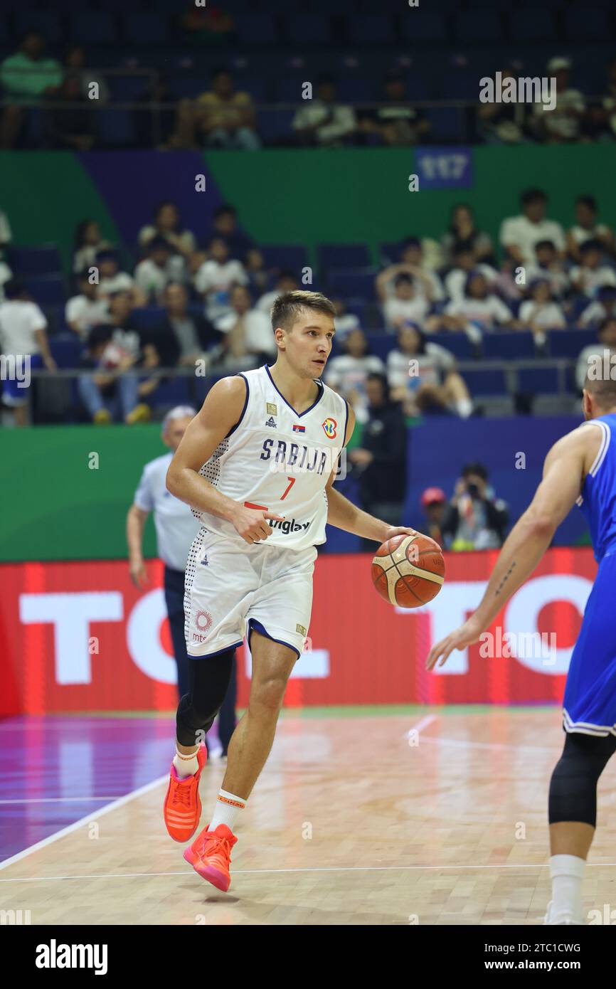 2023 FIBA World Cup Italy VS Serbia in Manila Stock Photo - Alamy