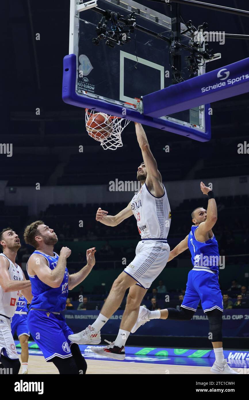 2023 FIBA World Cup Italy VS Serbia in Manila Stock Photo - Alamy