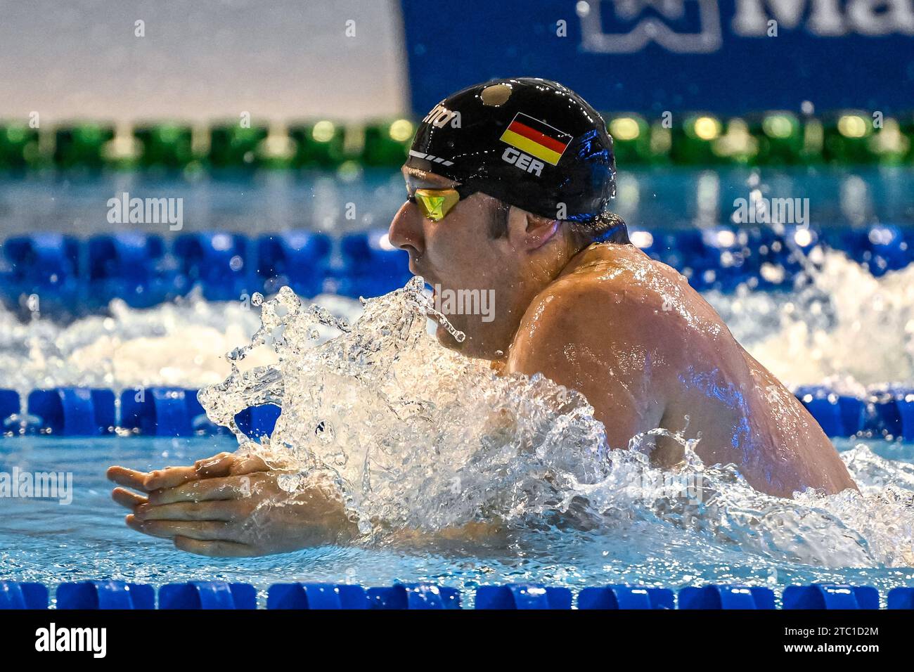 Marco Koch of Germany competes in the 200m Breaststroke Men Final ...