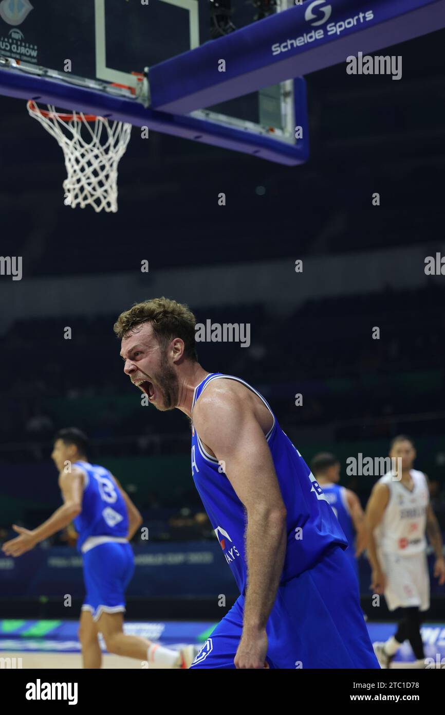 2023 FIBA World Cup Italy VS Serbia in Manila Stock Photo - Alamy