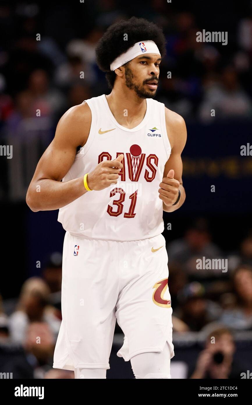Cleveland Cavaliers center Jarrett Allen (31) during the first half of ...