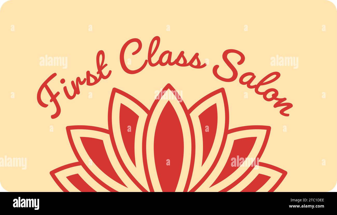 Beauty salon offer banner Stock Vector Images - Alamy