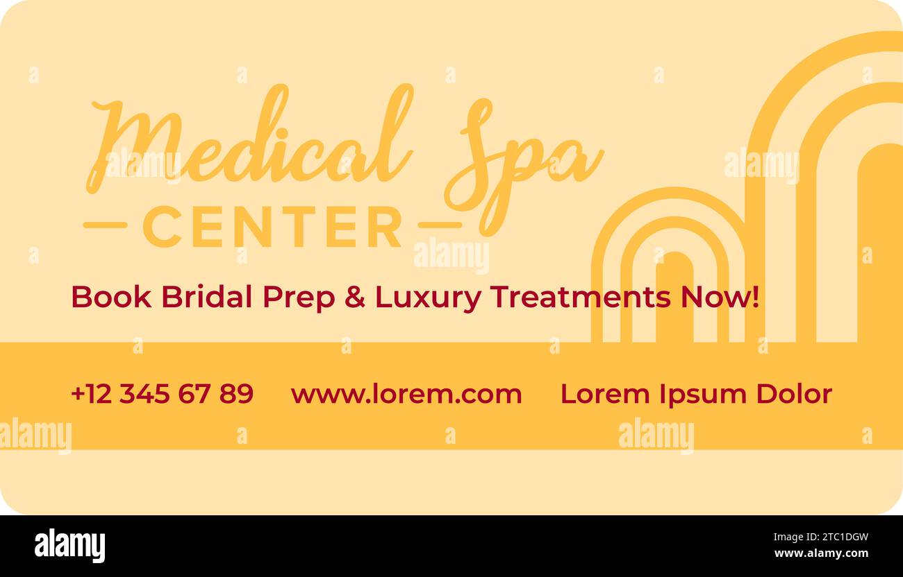 Female spa treatment professional Stock Vector Images - Alamy