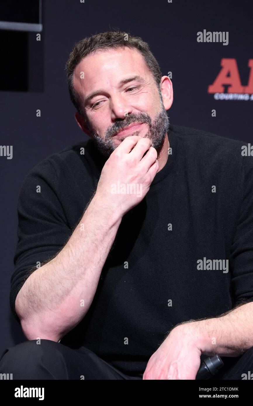 Ben Affleck 11/30/2023 “AIR” press conference held at Four Seasons ...