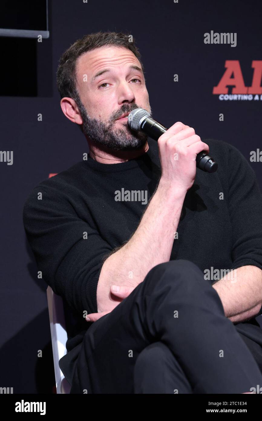 Ben Affleck 11/30/2023 “AIR” Press Conference held at Four Seasons ...