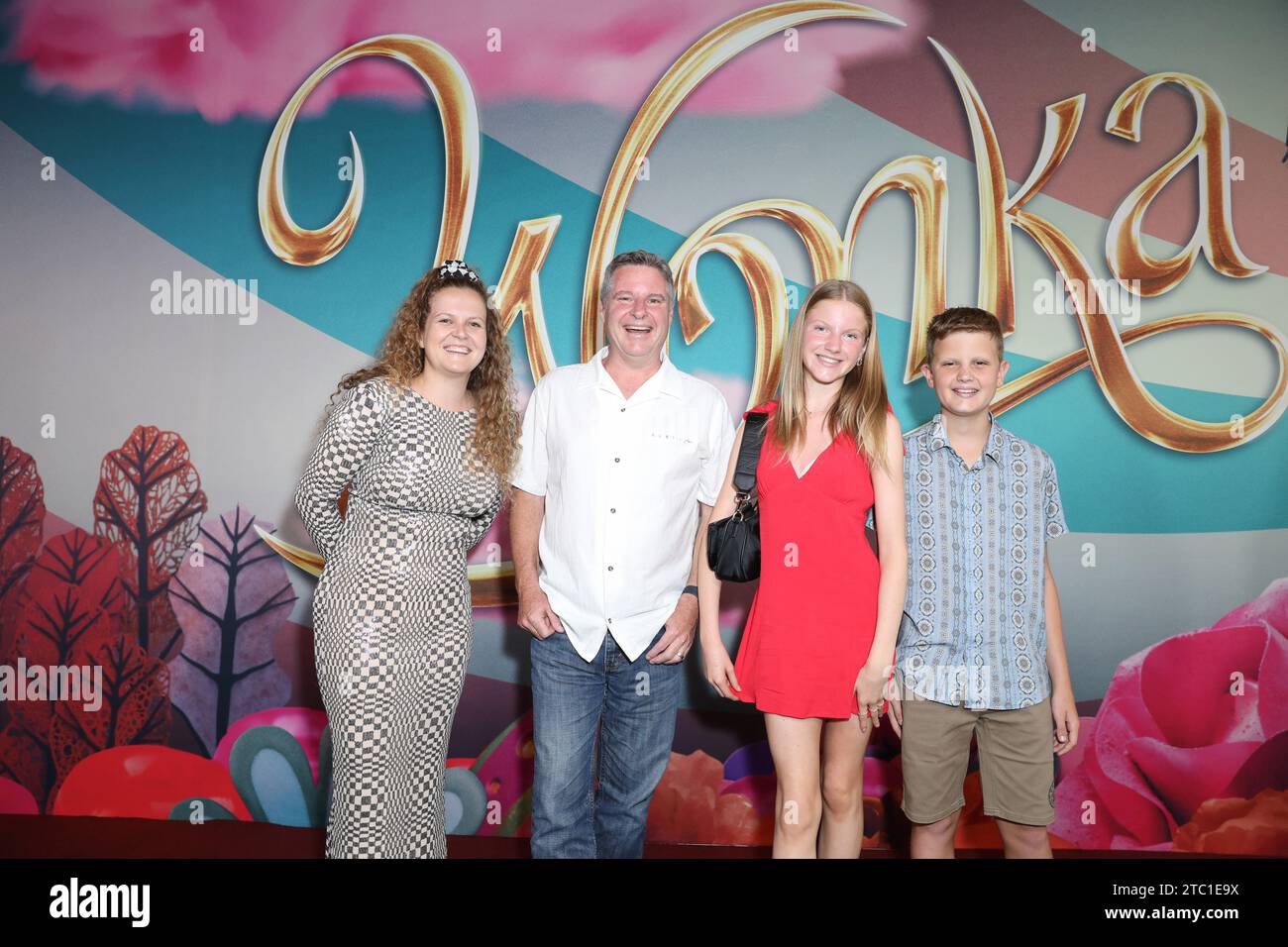 December 10, 2023: DEMI SKINNER, BLAKE and ISLA attend the Sydney ...