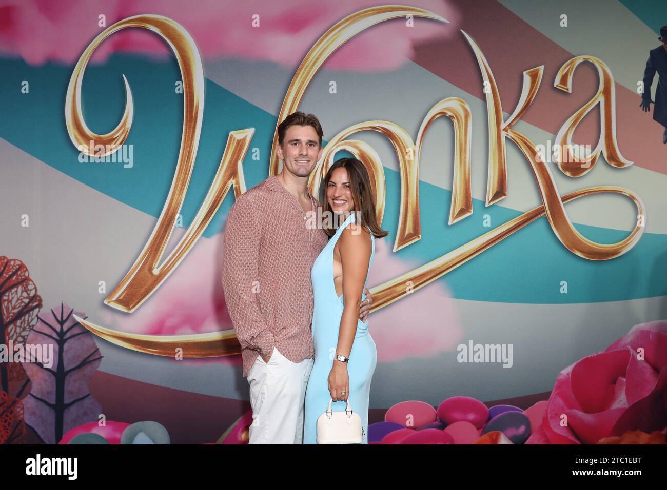 December 10, 2023: LACHIE BRYCKI and JADE TUNCHY attends the Sydney ...