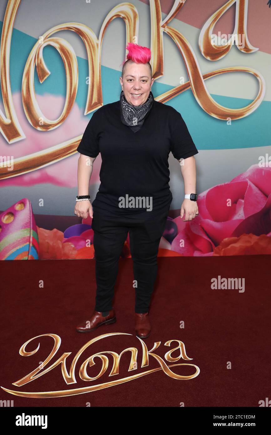 December 10, 2023: ANNA POLYVIOU attends the Sydney Premiere of 'Wonka ...