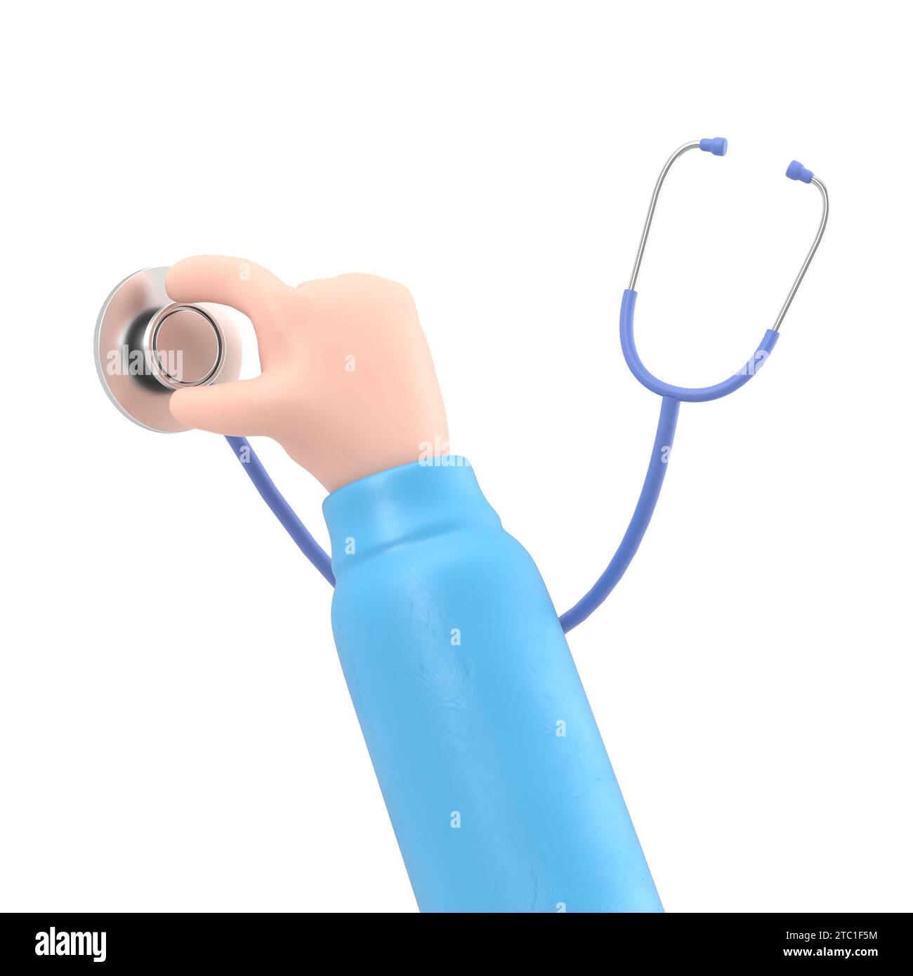 3d stethoscope icon render hi-res stock photography and images - Alamy